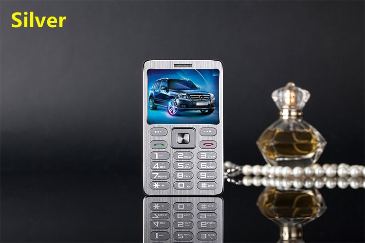 Luxury Gold Original A10 Phones Unlocked Portable Small Credit Card GSM ...