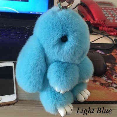 HOT Kawaii Cute Real Life Rabbit Animal Fur Doll Plush Toy Kids ...