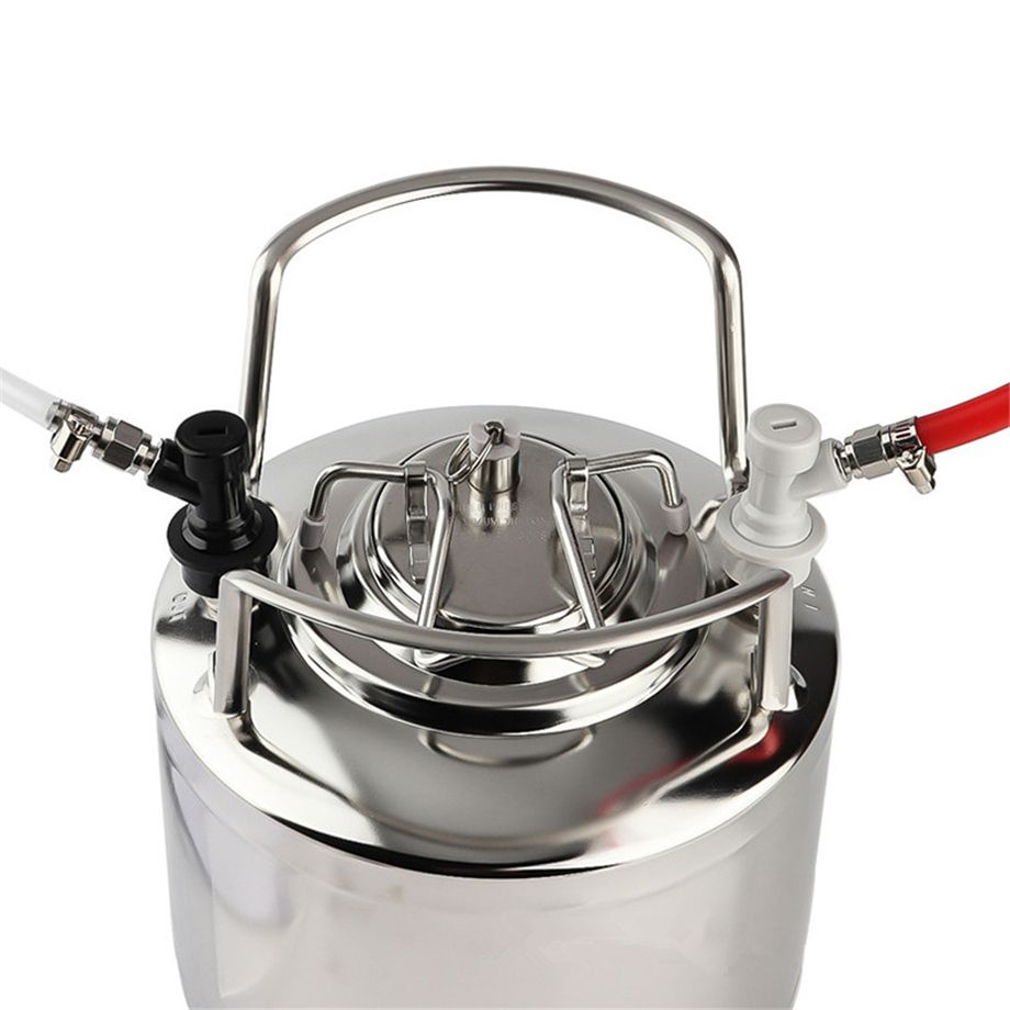 BrewLock Kegging System: 24.5L/6.5Gal Stainless Steel Barrel With Ball ...