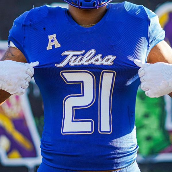 Chen37 Custom College TULSA GOLDEN HURRICANE Football Jersey Davis Brin ...