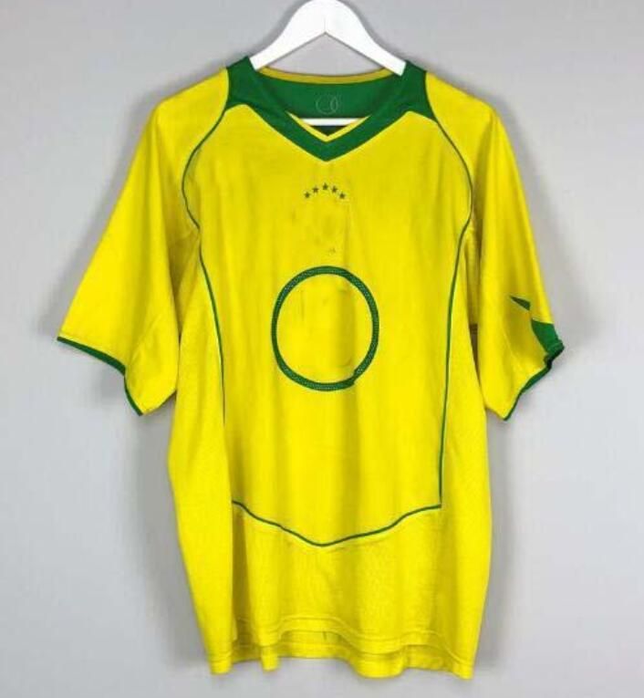 2000 2002 2004 2006 2010 Retro BraziLS RONALDINHO Soccer Jerseys 1957 ...