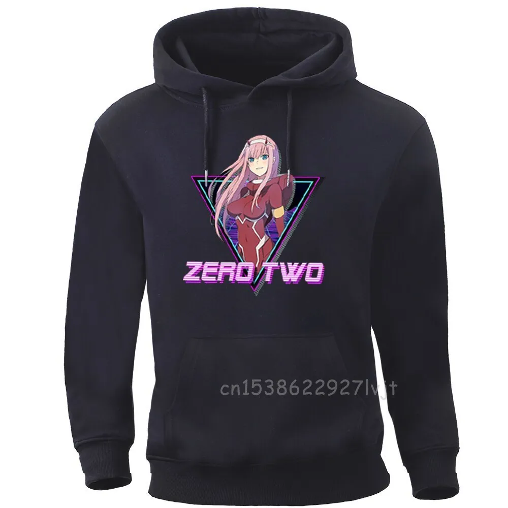 Zero Two Aesthetic Darling In The Franxx Sudaderas Con Capucha Sudaderas De Marca Cuello Redondo ...