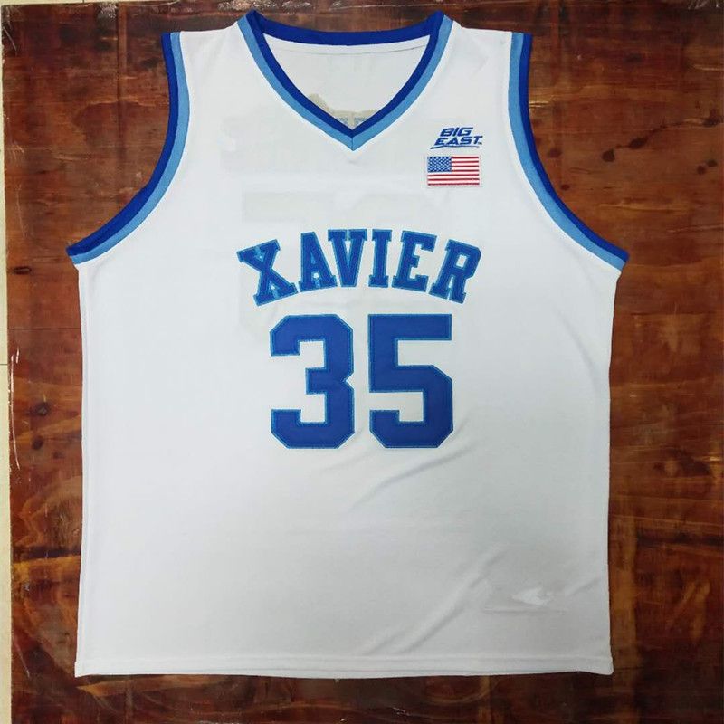 Custom College Xavier Musketeers Basketball Jerseys Nate Johnson Zach ...
