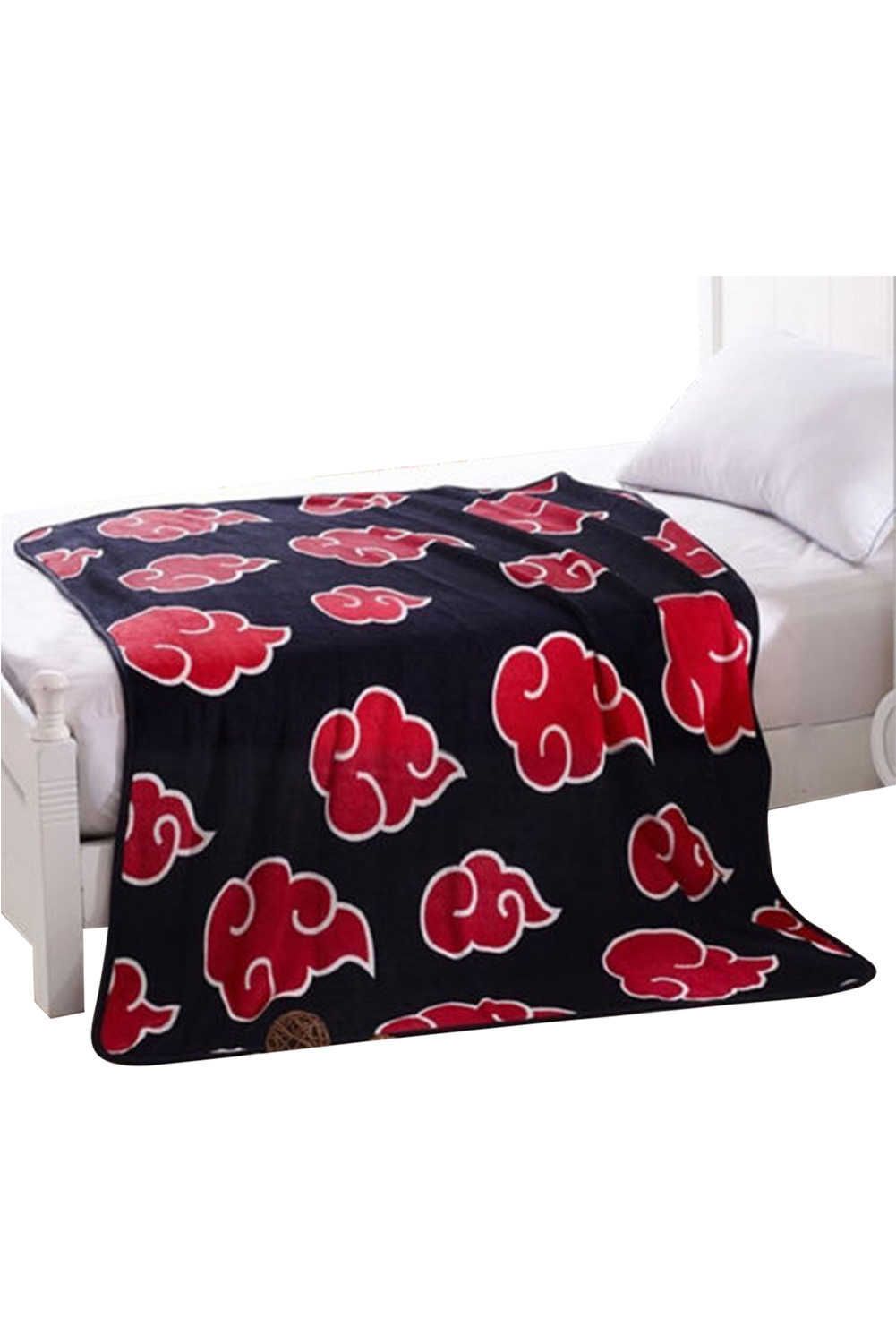 Fast Shipping Anime Akatsuki Robe Cosplay Bathrobe Fleece Warm ...