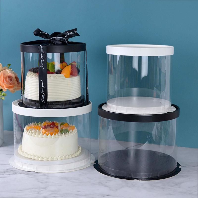 Baking & Cake Decoration High End Wedding Birthday Party Clear Round ...