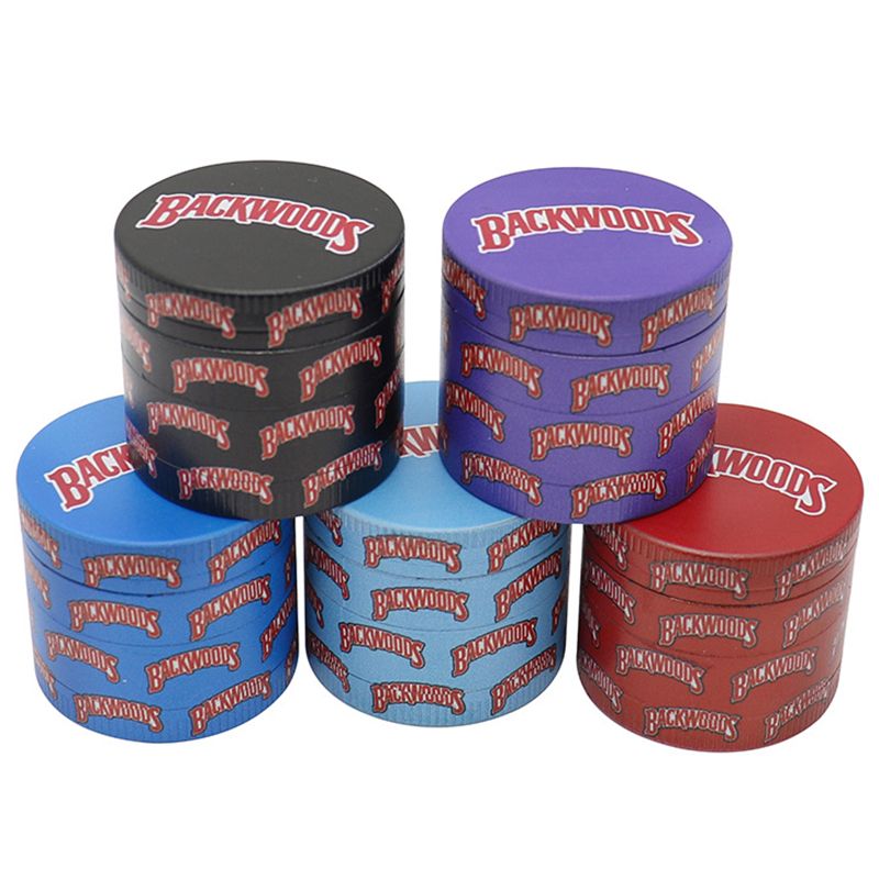 Backwoods Grinder Full Printing Zinc Alloy Metal Grinders Diameter OD ...