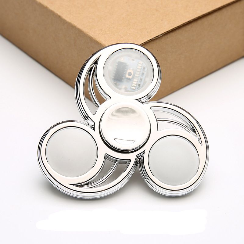 LED LED LIGHT Fidget Spinner Hand Top De La Mano EDC Fignet Spinder ...