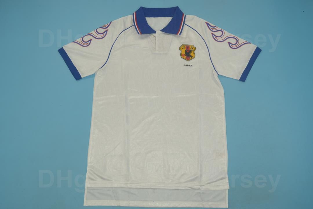 National Team Retro Japan KAZU Soccer Jersey 1996 1999 2002 Japanese ...