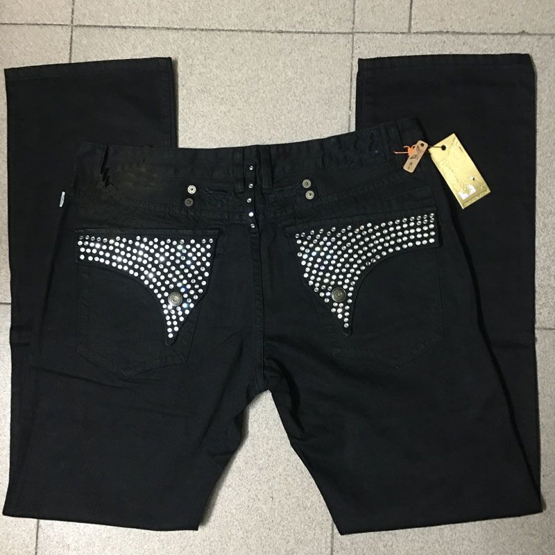 Robin Jeans With Rhinestones For Men