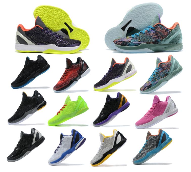 2021 KB6 ZK6 6s Basketball Shoes Bruce Lee Protro Rings Big Stage 6X ...