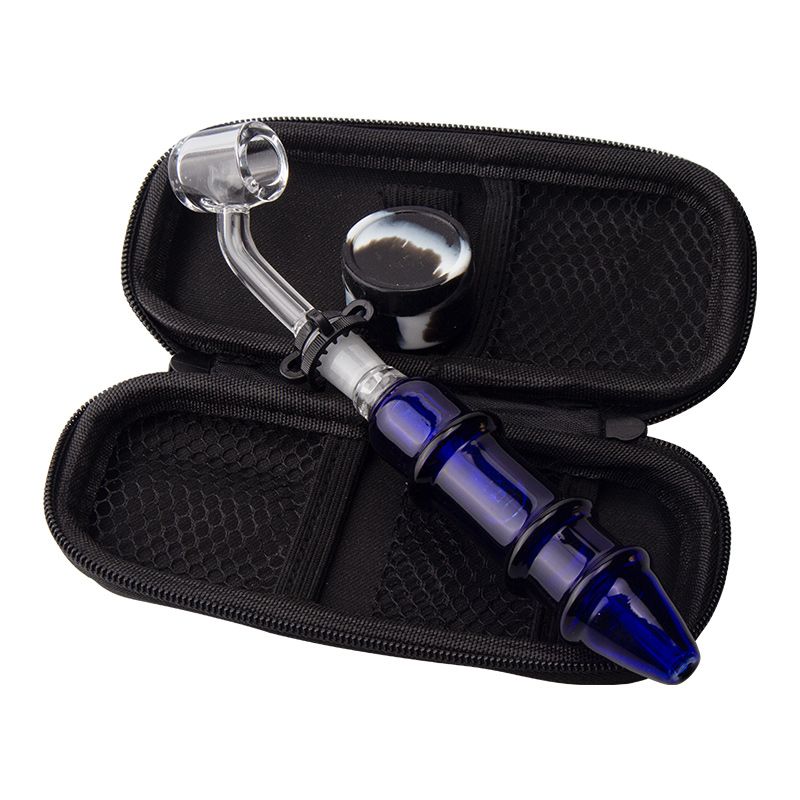 Wholesale CSYC NC012 Glass Water Bong Smoking Pipe Set With Ceramic ...