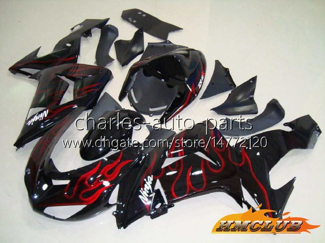 OEM Bodywork For KAWASAKI NINJA ZX1000 ZX 10R ZX1000CC 06 07 Moto Body ...