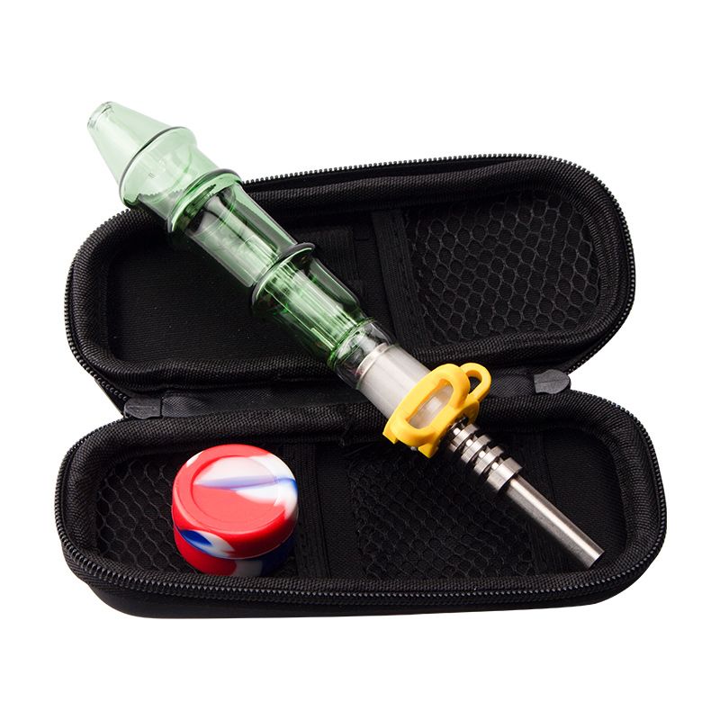 Wholesale CSYC NC012 Glass Water Bong Smoking Pipe Set With Ceramic ...