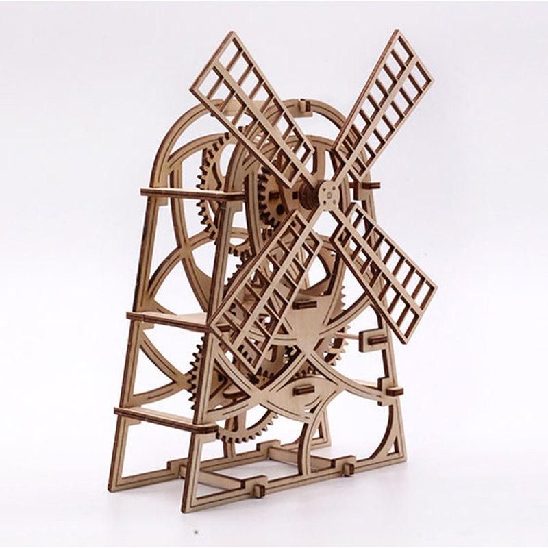 Decorative Wooden Windmill Kits | Shelly Lighting