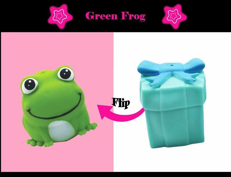 PetFliks Cute Animal Fidget Toy Box Emote Relief, Silicone Pinch ...