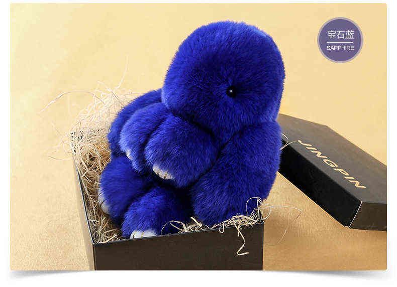 HOT Kawaii Cute Real Life Rabbit Animal Fur Doll Plush Toy Kids ...