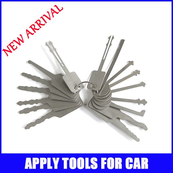 2015 New Arrival Car Lock Opener Double Sided Lock Pick Set Locksmith ...
