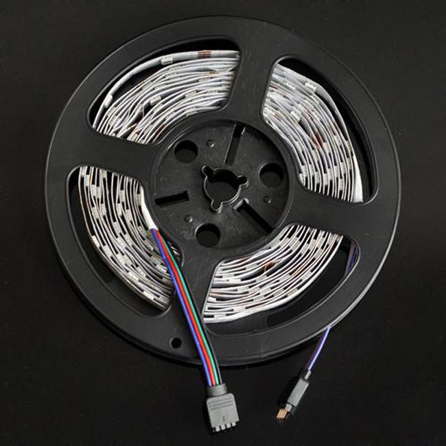 50 Meter Led Strip Light 5050 SMD 150/300Led RGB Led Flexible Strip 12V ...
