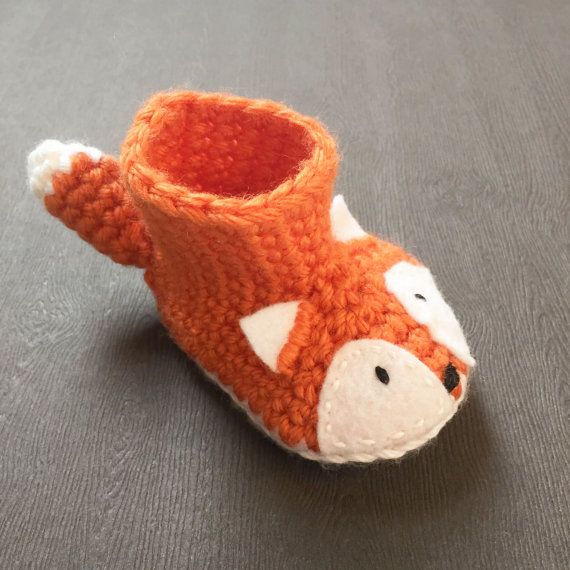 Crochet Animal Baby Booties