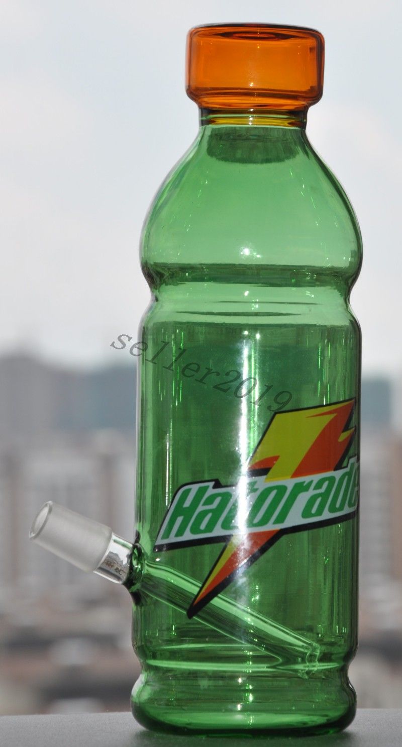 2015 Blue Green Glass Bong Spritech Dirty Bongs Halorade Oil Rig Coke ...