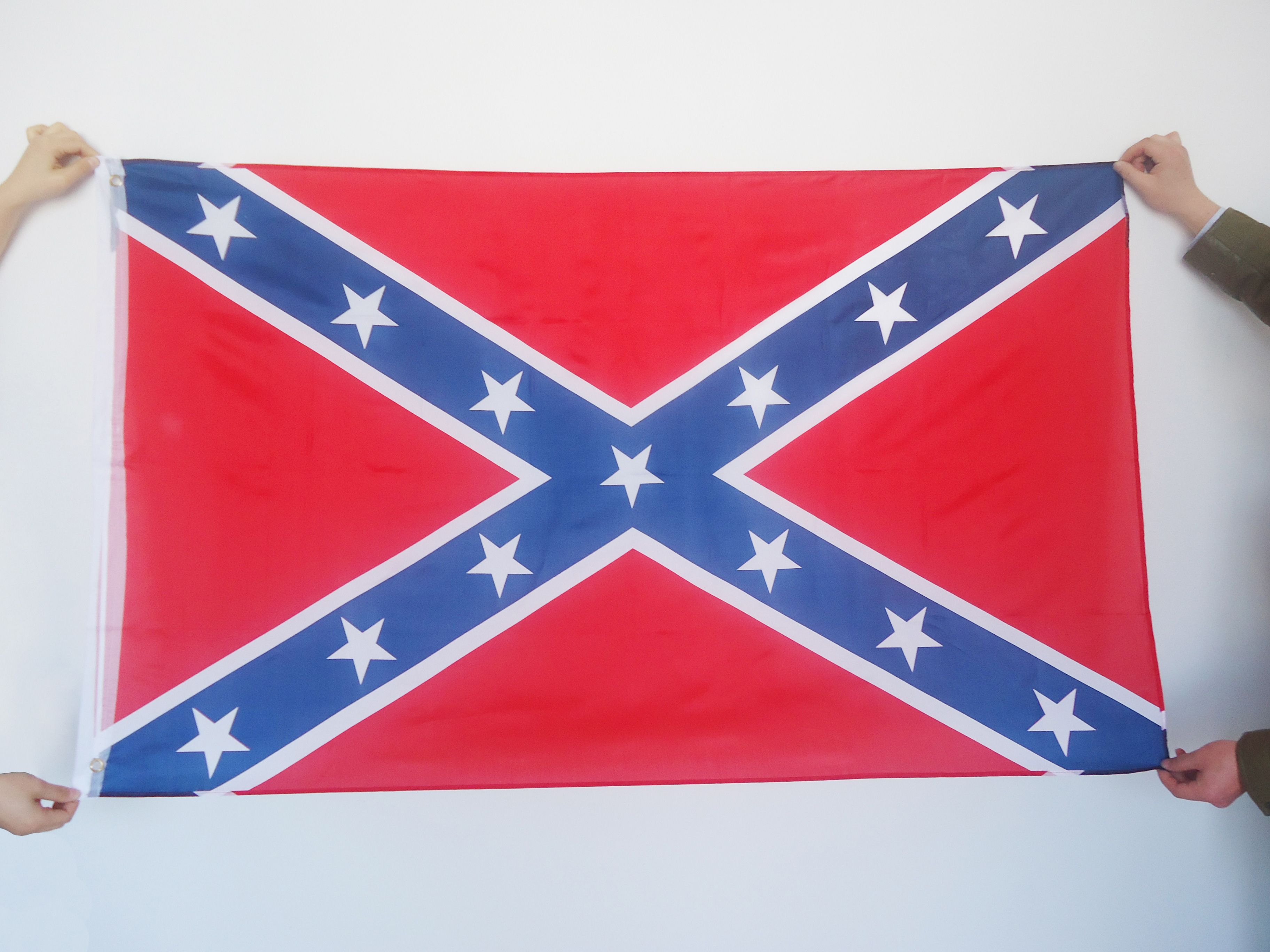 Two Sides Printed Polyester Confederate Flag For Sale 3X5 FT US Civil