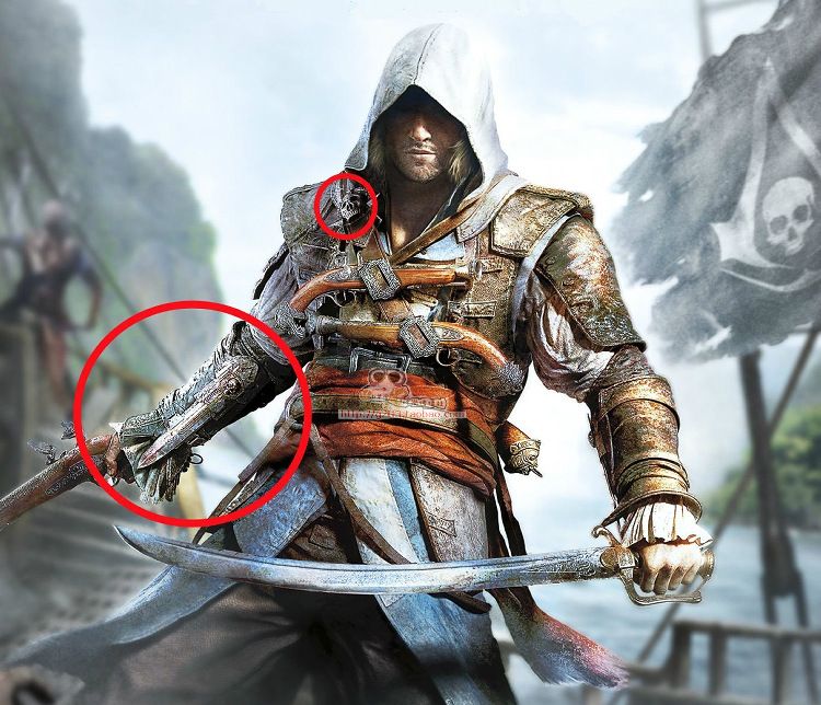 Edward Kenway Hidden Blade
