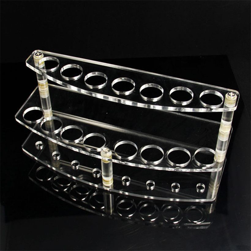Acrylic Display Stand Vape E Cig Mod Standing Shelf Holder Racks For ...