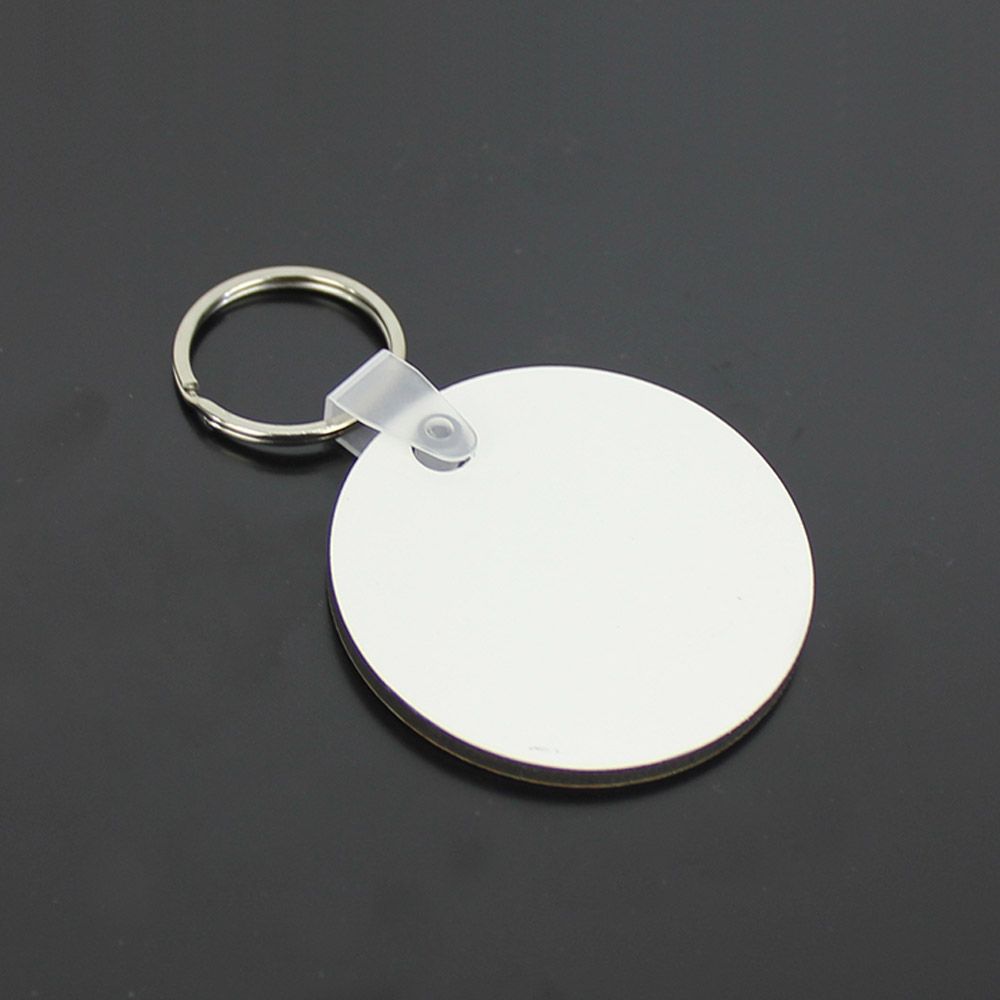 20 Styles Sublimation Blank Keychain MDF Wooden Pendant Thermal ...