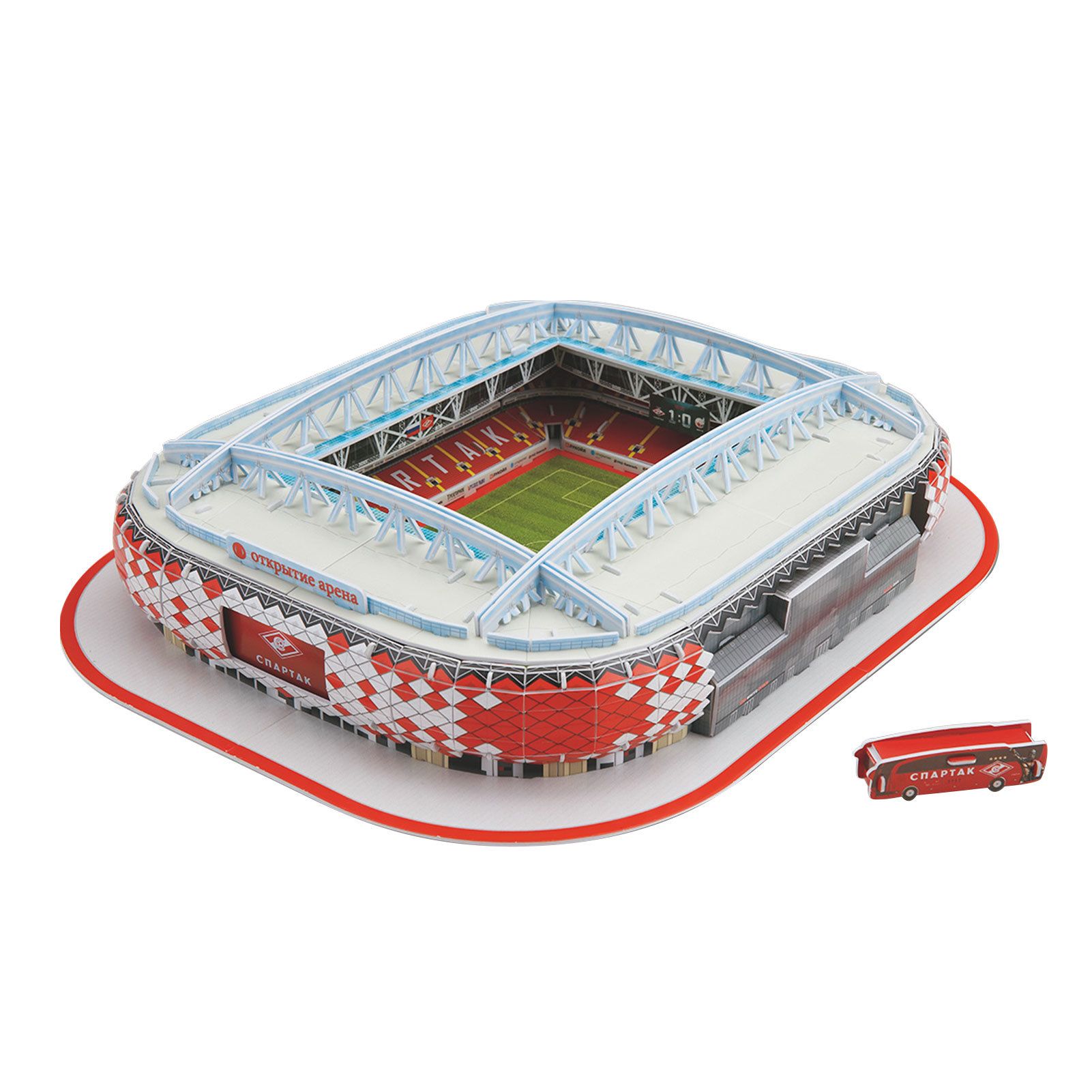 Architecture Block Old Trafford Football Field Toy Nou Camp Stadium ...
