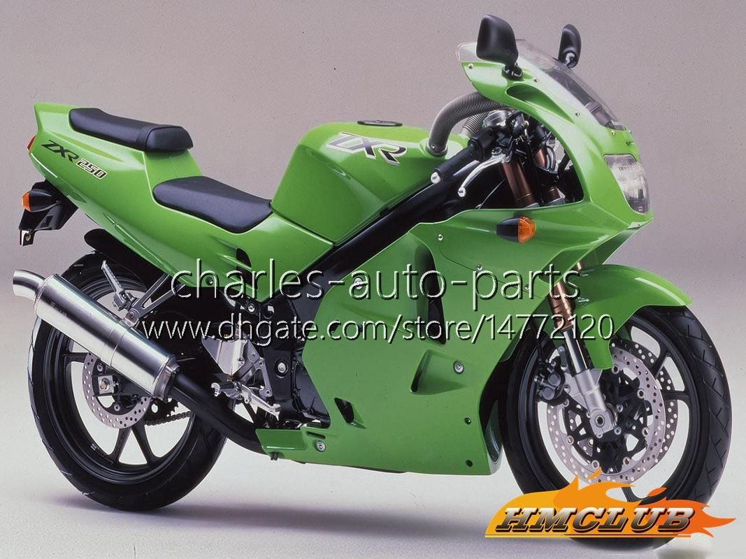 Motorcycle Bodys For KAWASAKI NINJA ZX2R ZXR250 ZX 2R 2 R R250 ZXR 250 ...
