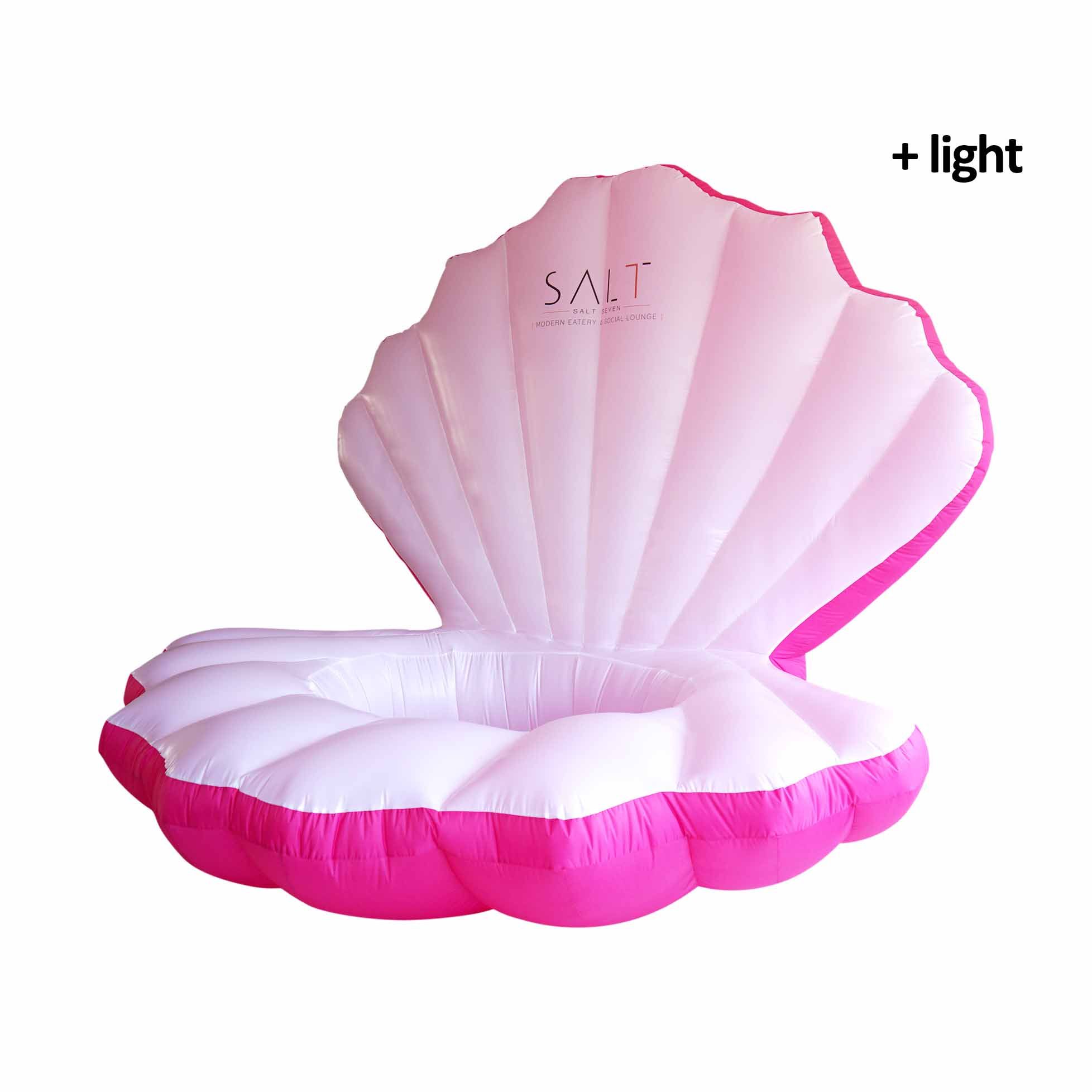 Wholesale Customized Giant Inflatable Shell Model 3m White Clam Balloon ...
