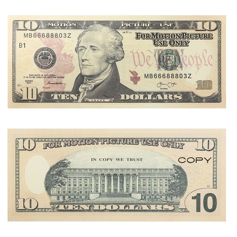 50 Dollar Bill Front And Back