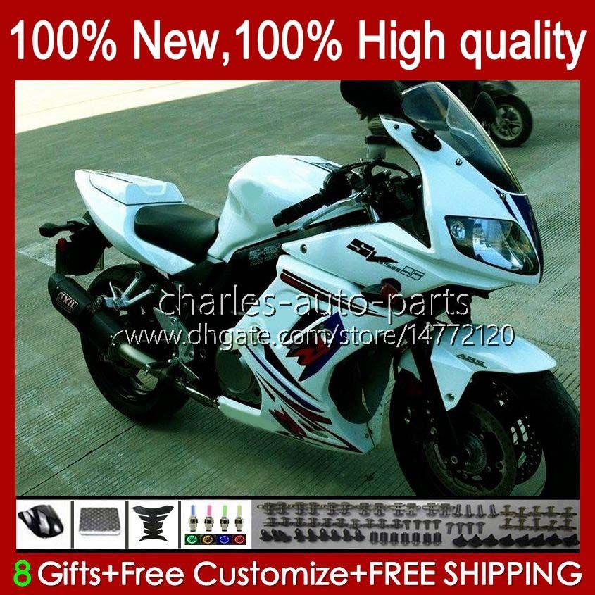 Body Kit For SUZUKI SV650S SV1000 White New SV650 SV 1000 650 S 03 04 ...