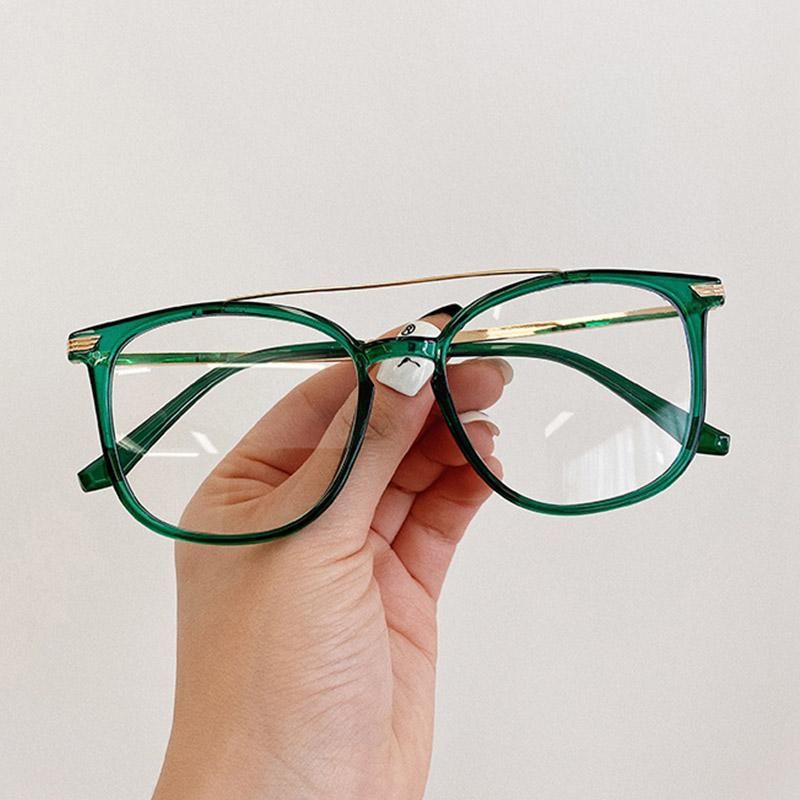 Green Nerd Glasses