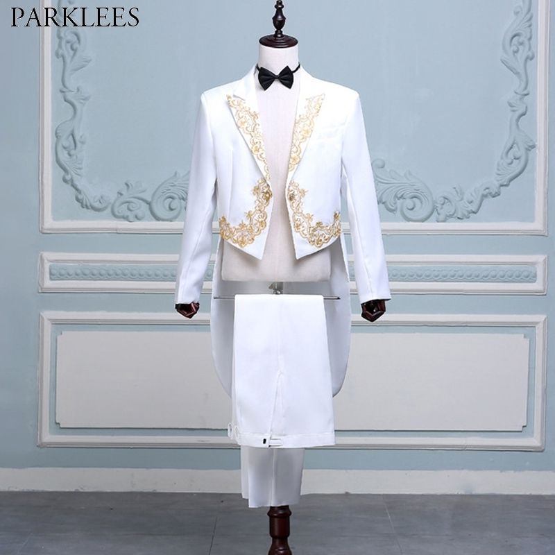 White Tailcoat Tuxedo