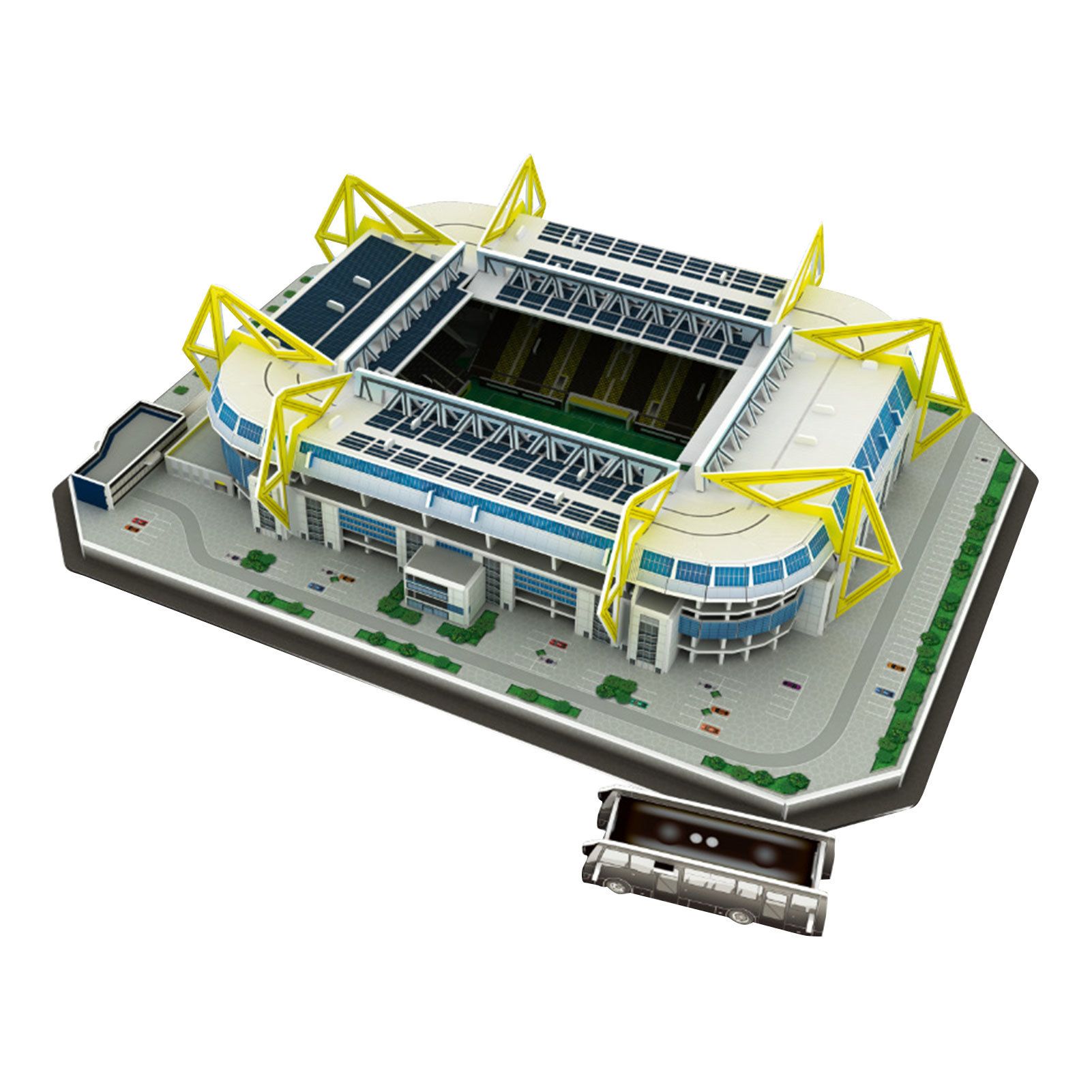 Architecture Block Old Trafford Football Field Toy Nou Camp Stadium ...