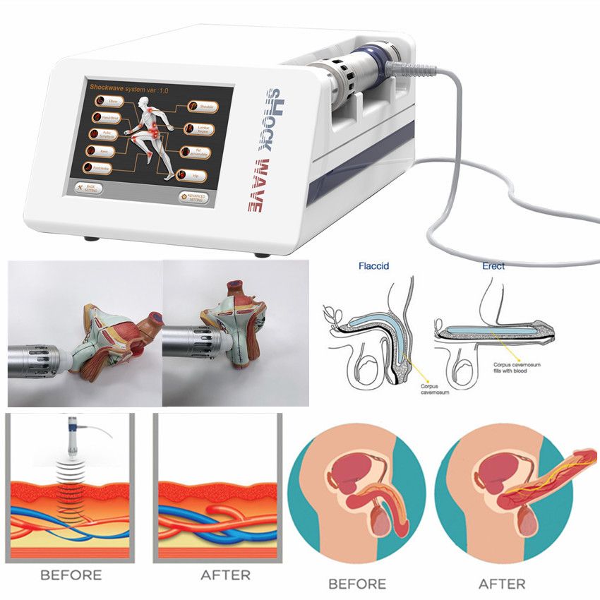 Low Intensity Shock Wave Machine For ED Treatment/ Physiotherapy Shock ...