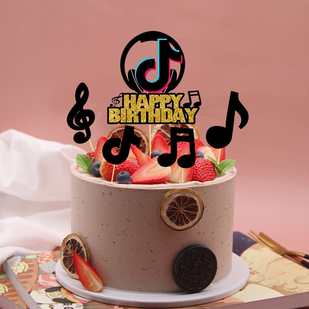 Set Di Decorazioni Feste Felici A Tema Tik Tok TikTok