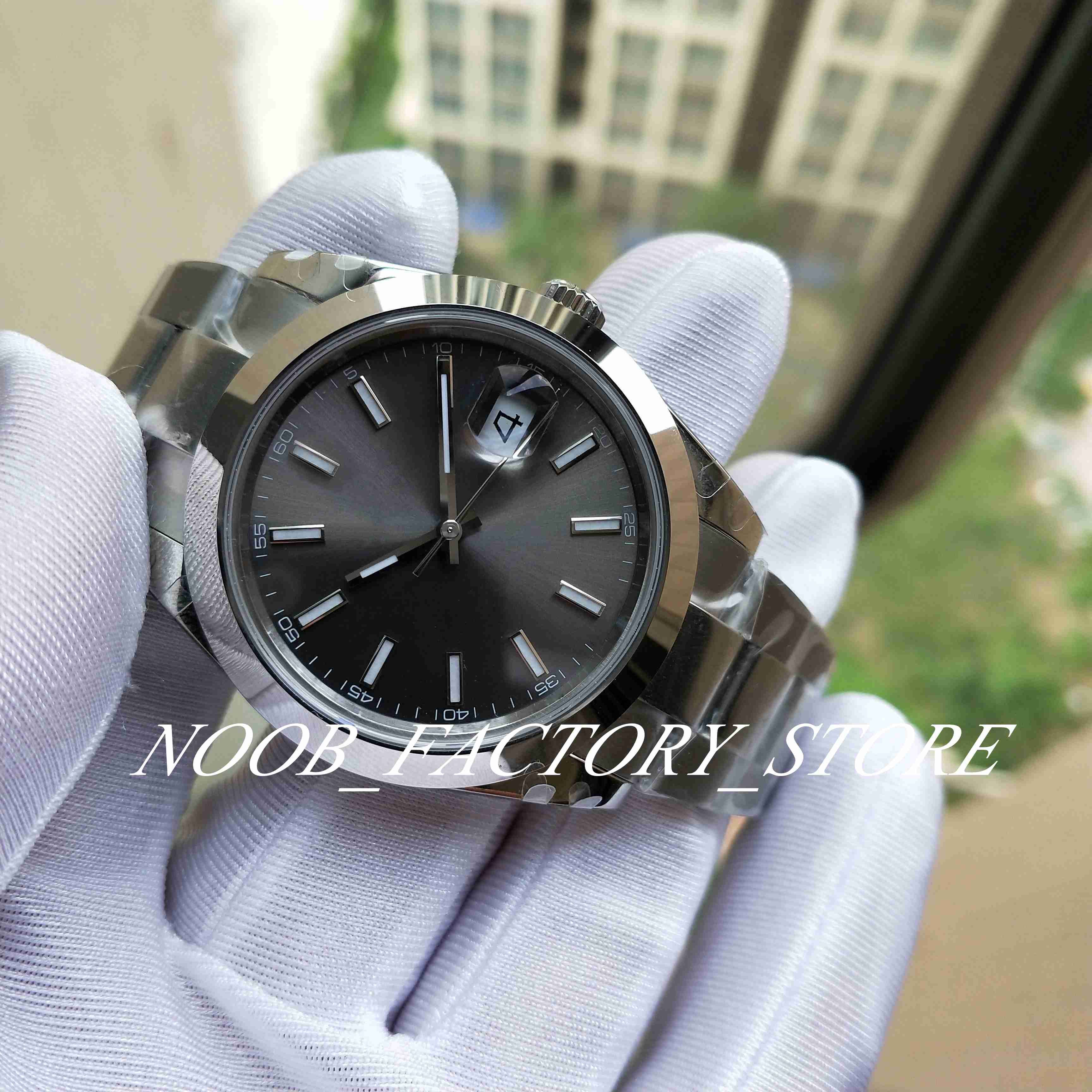 Super BP Factory Watches 126334 126300 2021 BRACELET Deep Rhodium White ...