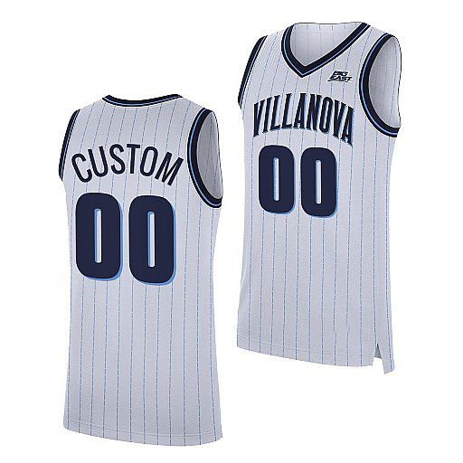NCAA Custom Villanova Wildcats Stitched Basketball Jersey 1 Kyle Lowry ...