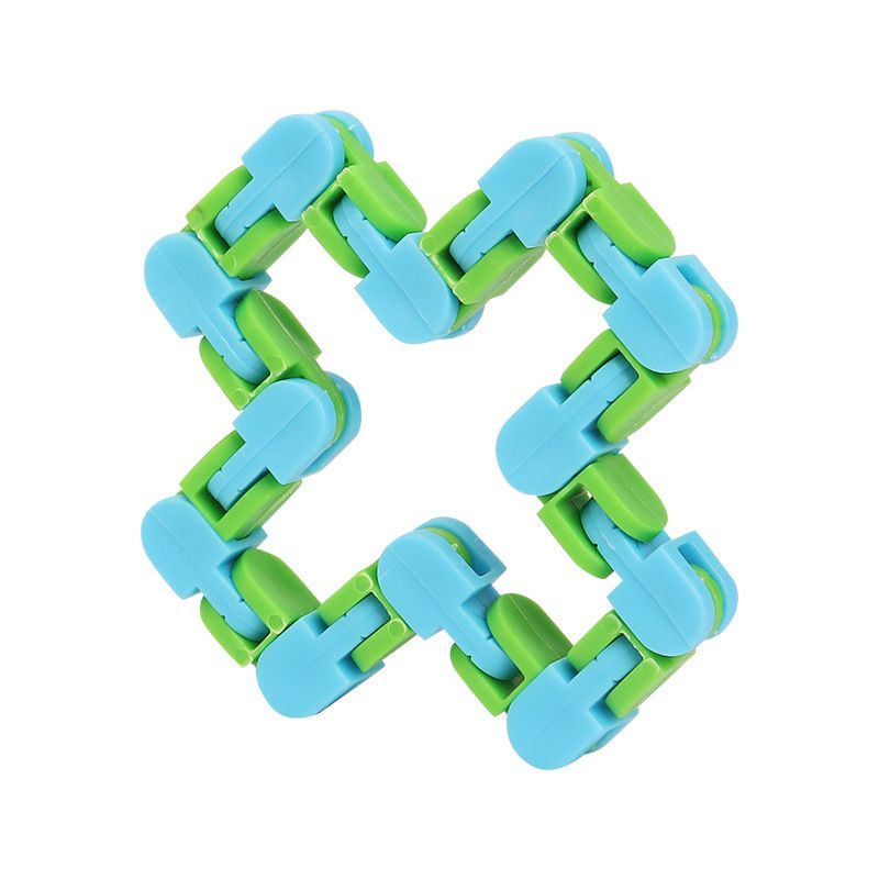 Wacky Tracks Snap Click Fidget Toys For Kids 24 Links Snake Puzzles Travel Games ADD ADHD DIY ...