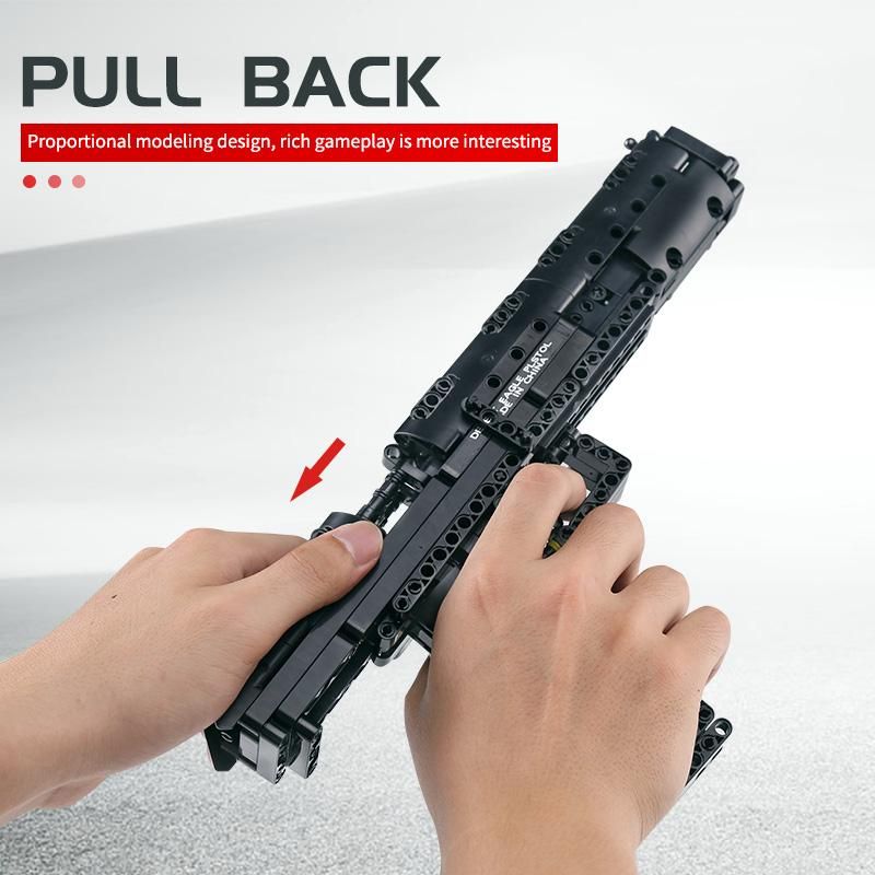 MOC 14004 Military Desert Eagle Pistol Gun Bricks Toys