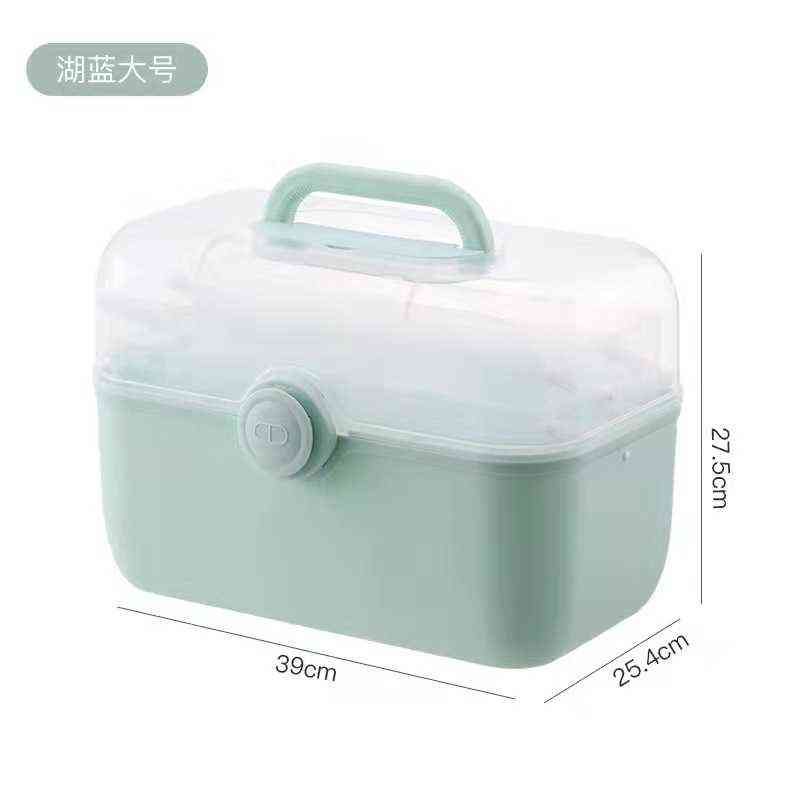 MediMate 3 Tier First Aid Box High Capacity, Portable, Family Emergency ...