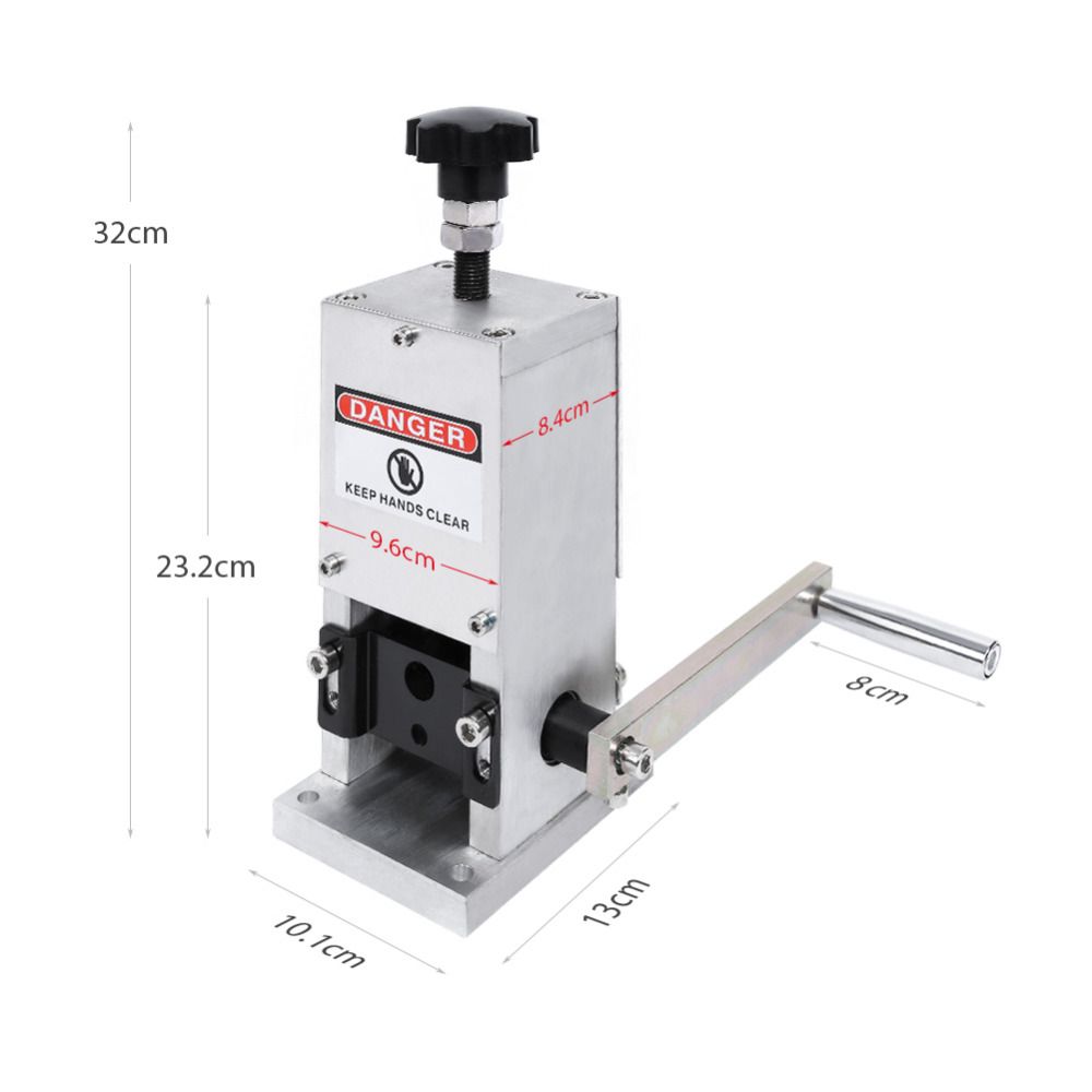 ₩62253에서 구리 전선 재활용 범용 수동 케이블 크림 핑 및 필링 도구 15 25mm 스트리핑 기계 와이어 케이블 스트리퍼 Dhgate