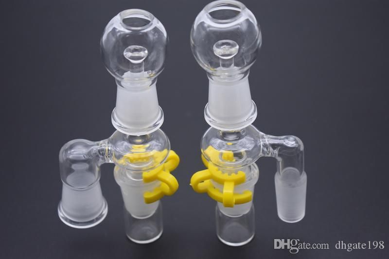 Glass Oil Reclaimer Kit Glass Dropdown Adapter 14.5mm 18.8mm Male ...