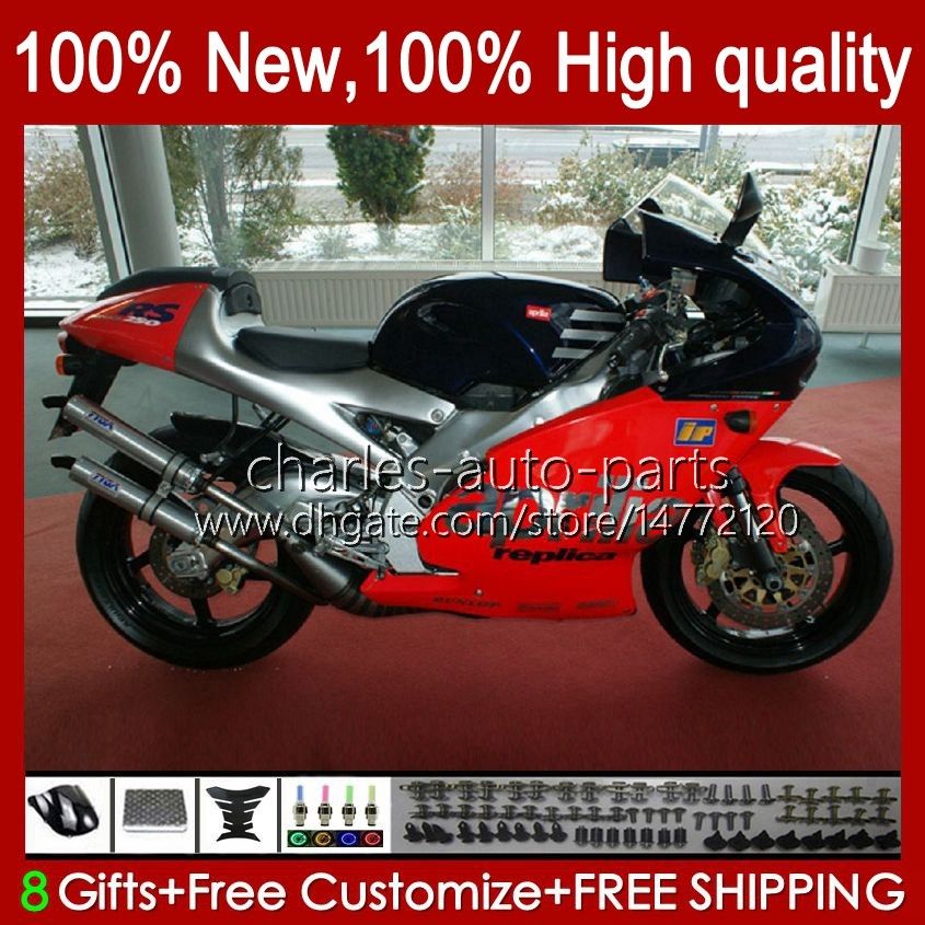 Body Kit For Aprilia RSV125RR RSV RS 125 Red Blk Silvery R RR 125RR 99 ...