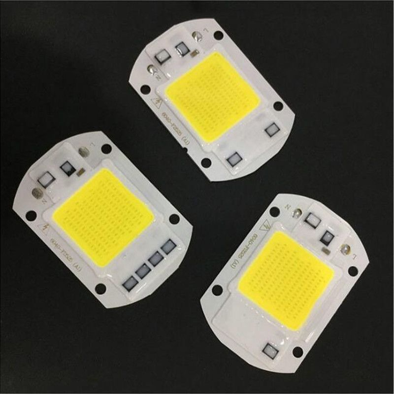 2021 LED Chip 10W 20W 30W 50W COB Chips LEDs Lamp Light Beads 110V 220V ...