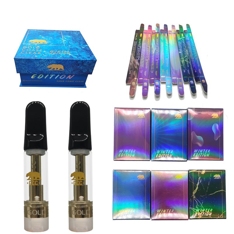 Newest Version GCC Carts Gold Coast Clear Vape Pen