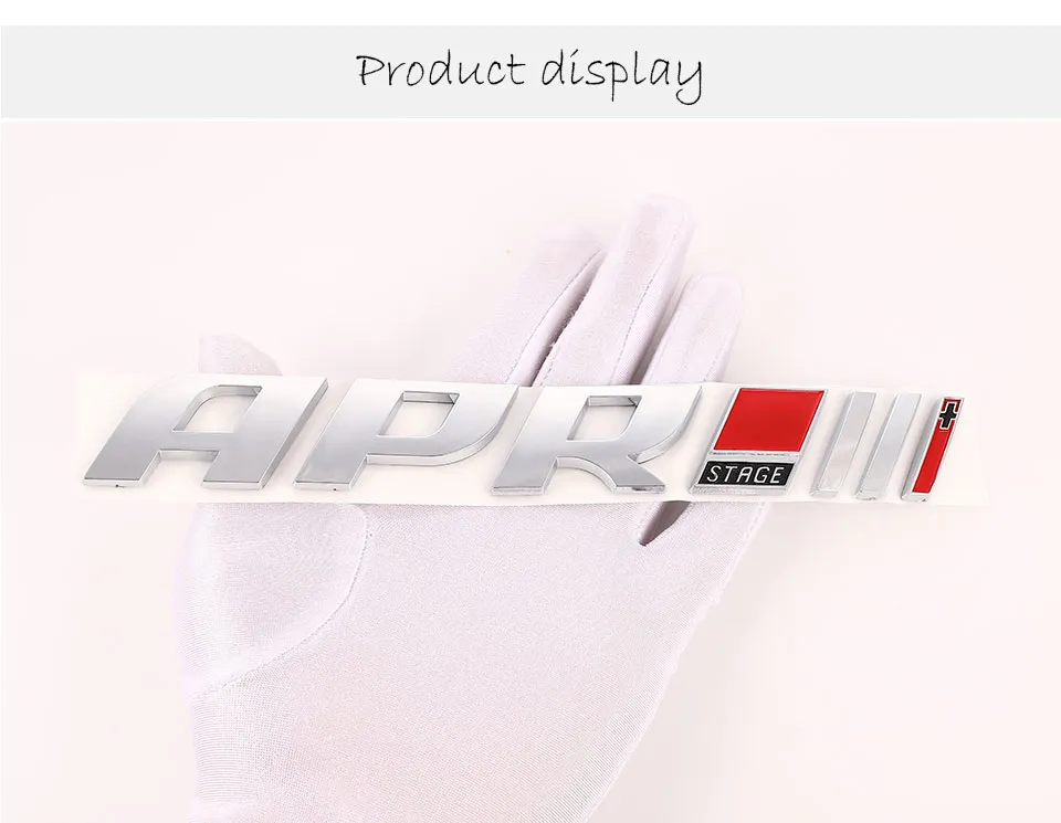 3D APR Logo Pegatinas De Automóviles Insignia Auto Emblema Decal Apr ...