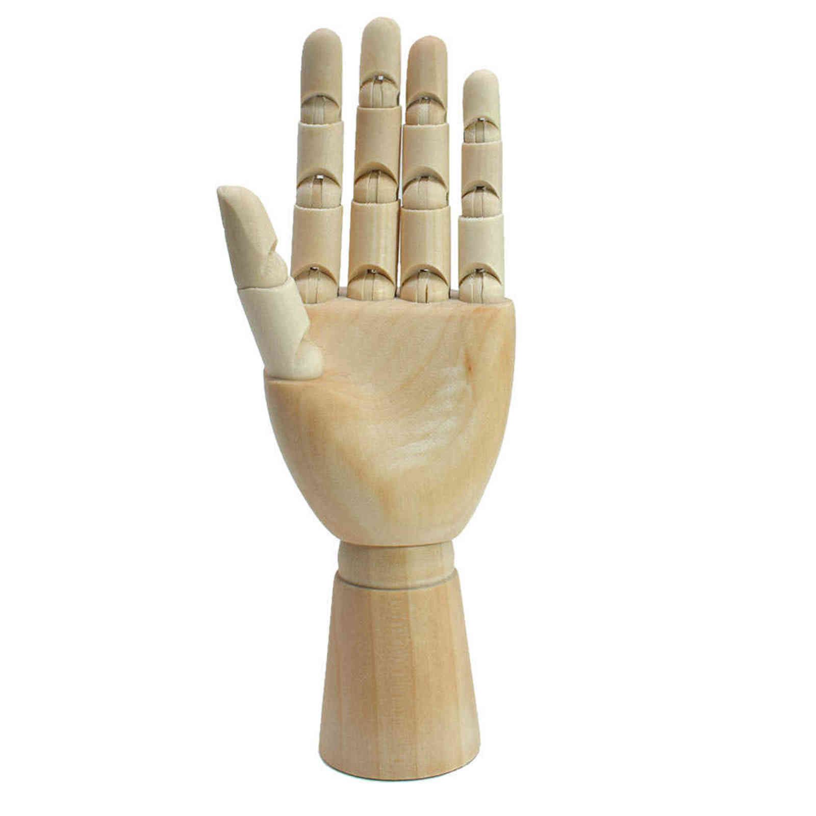 Artify Hand Model: Jointed Wooden Figure For Painting & Drawing ...